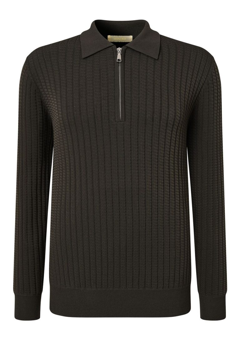 Vaughn Zip polo – Moncrief